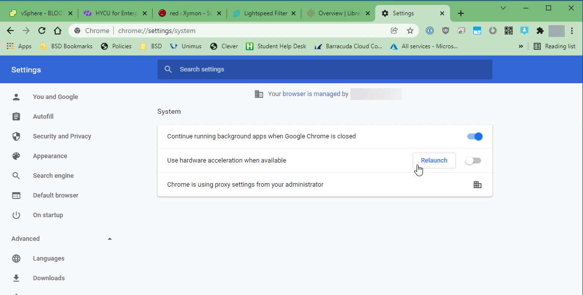 Google Chrome Extensions partially invisible inside VMware Workstation ...